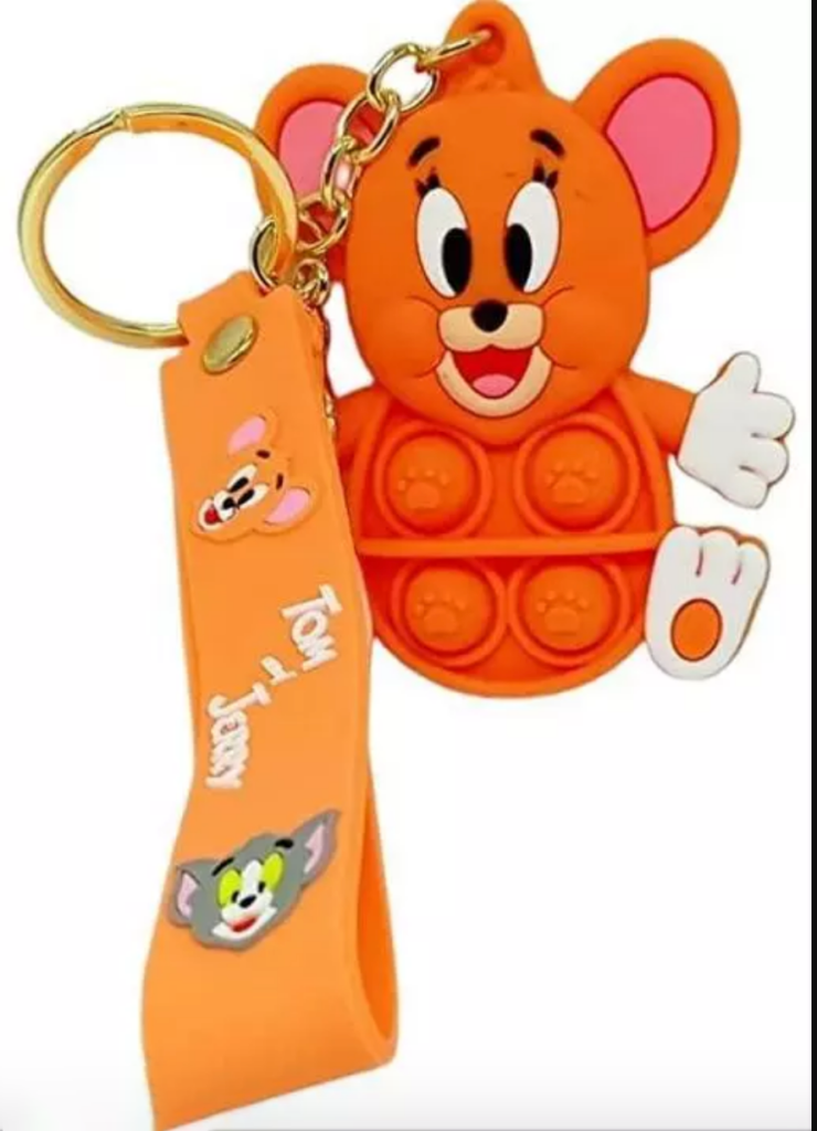 3D jerry Rubber Superhero Keychain – Swadesi Basket